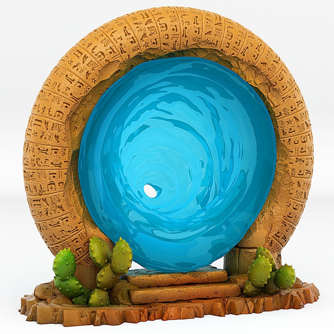 Egyptian Portal With Its Water Vortex Effect - Print Your Monsters ...
