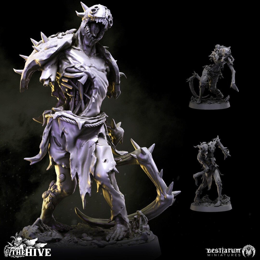 Chitin Thrall | the Hive | Bestiarum | Miniatures | D&D | Wargaming ...