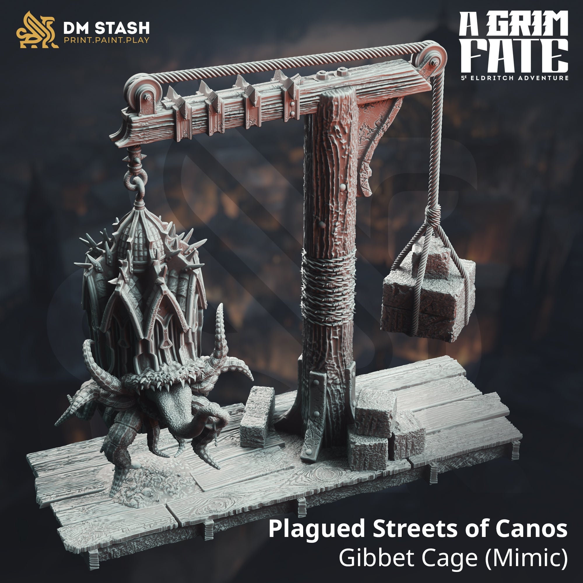Plagued Streets of Canos Terrain - A Grim Fate - DM Stash - Wargaming D ...