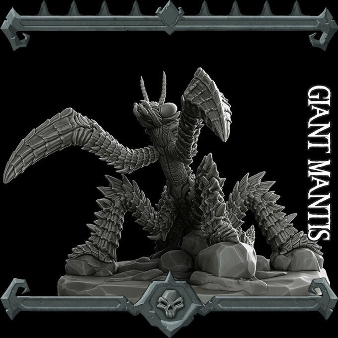 Giant Mantis - Wargaming Miniatures Monster Rocket Pig Games D&D, Dnd ...