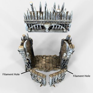 Entry Gates for Tribal Ramparts - 28mm 32mm the Lost Islands Wargaming ...