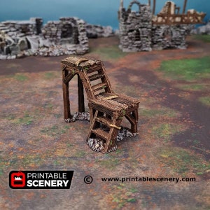 Gallows Square - Gallow Shadowfey Ruins 15mm 20mm 28mm 32mm 37mm ...