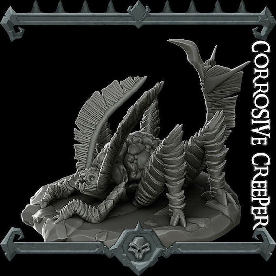 Rust Monster Corrosive Creeper Wargaming Miniatures - Etsy