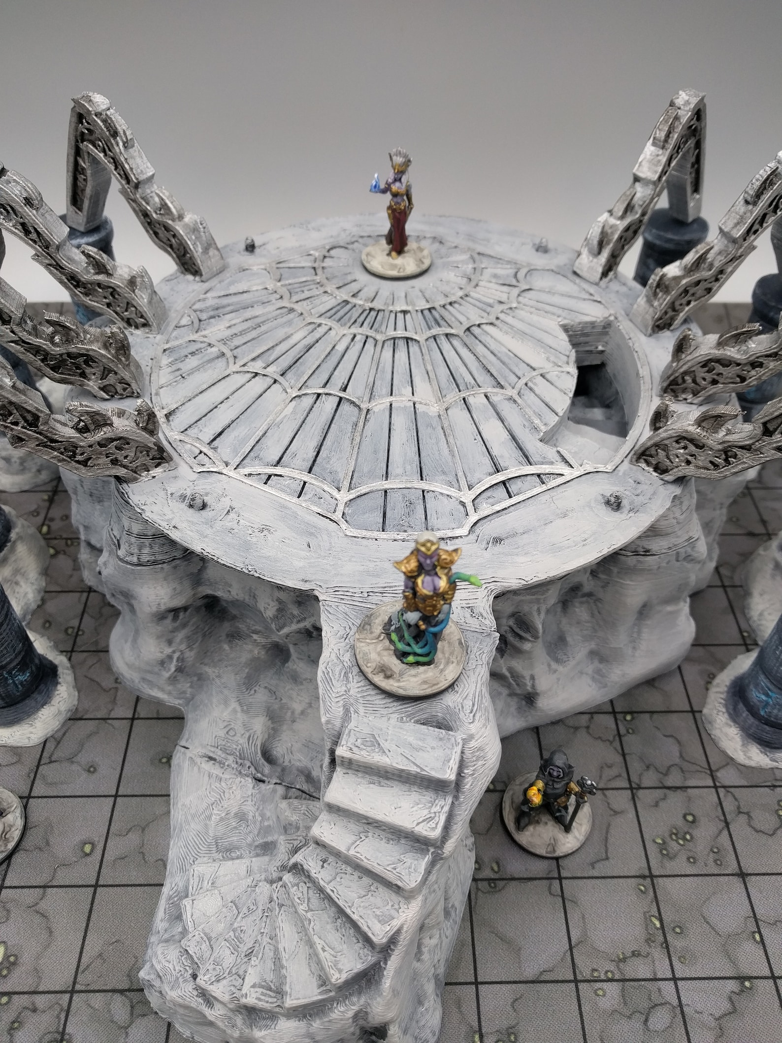 Spider Queen Temple - Skyless Realms 15mm 28mm 32mm Wargaming Terrain ...