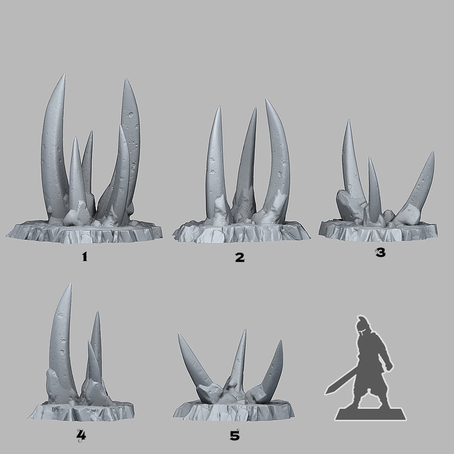 Desert Orc Stones - Fantastic Plants and Rocks Vol. 3 - Print Your ...