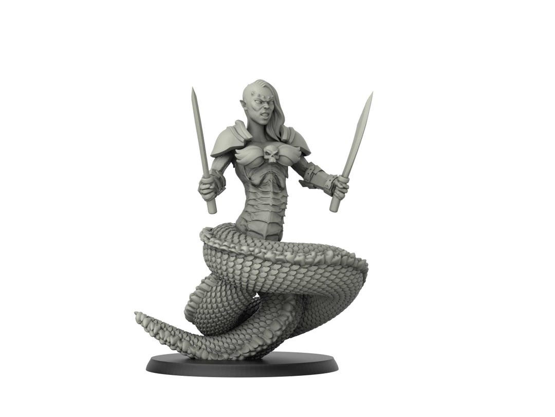 Snake Woman - Fantastic Creatures Set - 3D IP Studios - Terrain ...