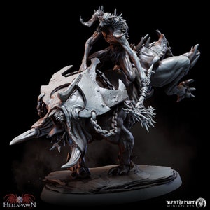 Hellriders | Hellspawn | Bestiarum | Miniatures D&D Wargaming Dnd - Etsy