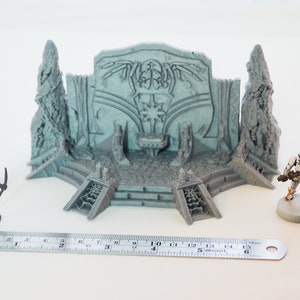 Spider Queen Throne - Skyless Realms 28mm 32mm Wargaming Terrain - Etsy