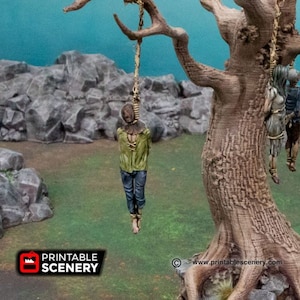 Hangman's Tree - Shadowfey Wilds 20mm 28mm 32mm 37mm Wargaming Terrain ...