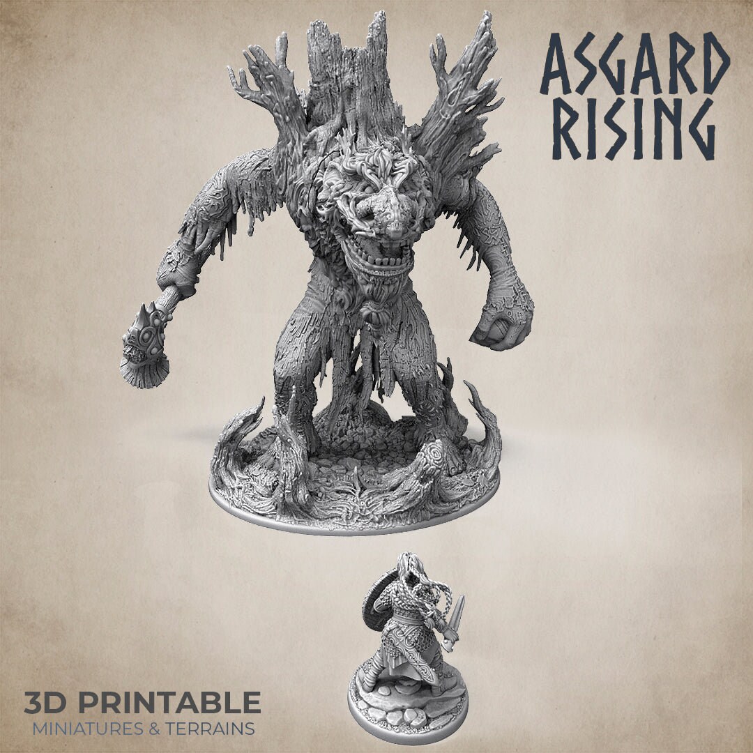 Jontar the Mad - Hill Giant - Asgard Rising Miniatures - Wargaming D&D ...