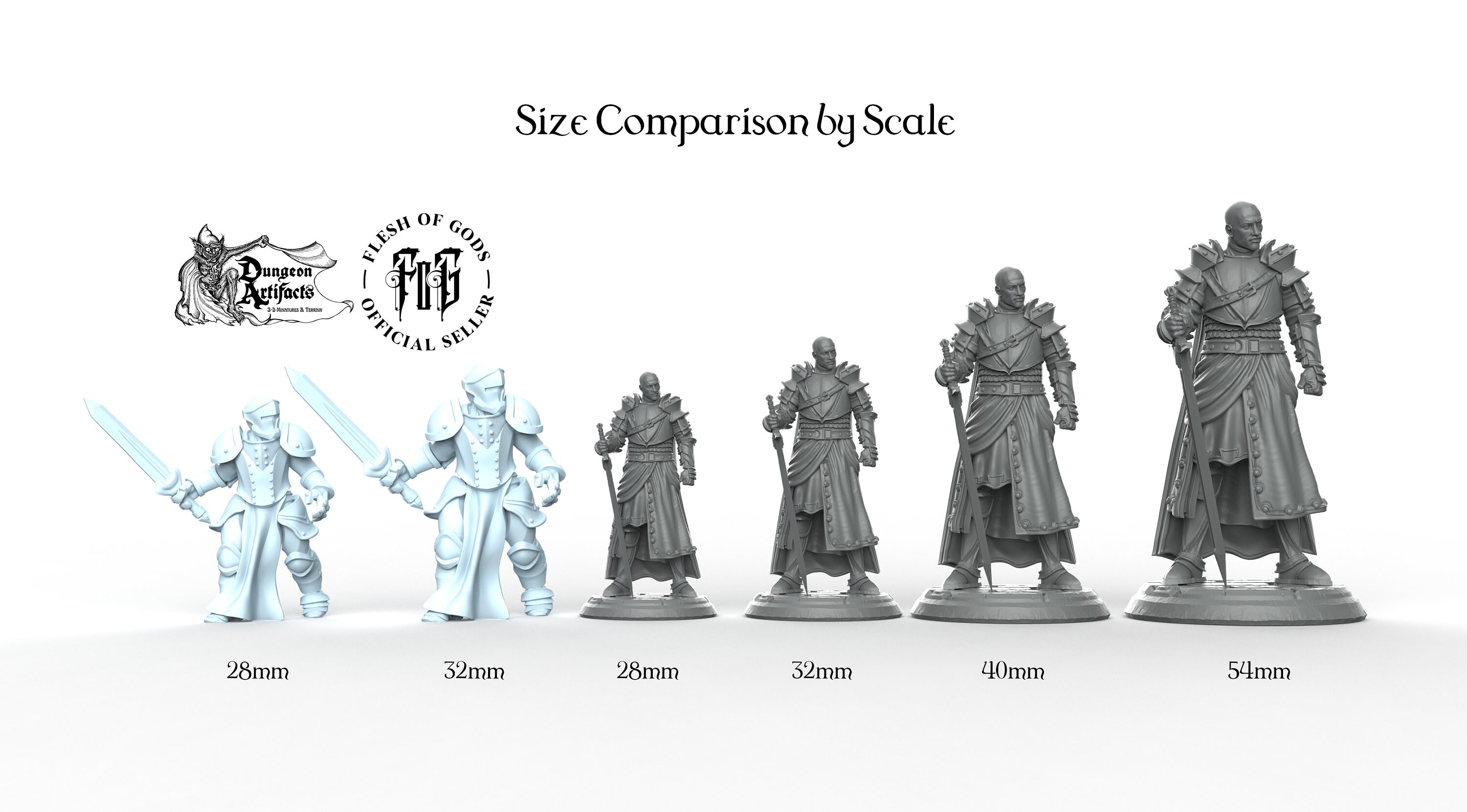 Knight Lord - Flesh of Gods Miniatures Wargaming D&D Dnd Pathfinder A ...