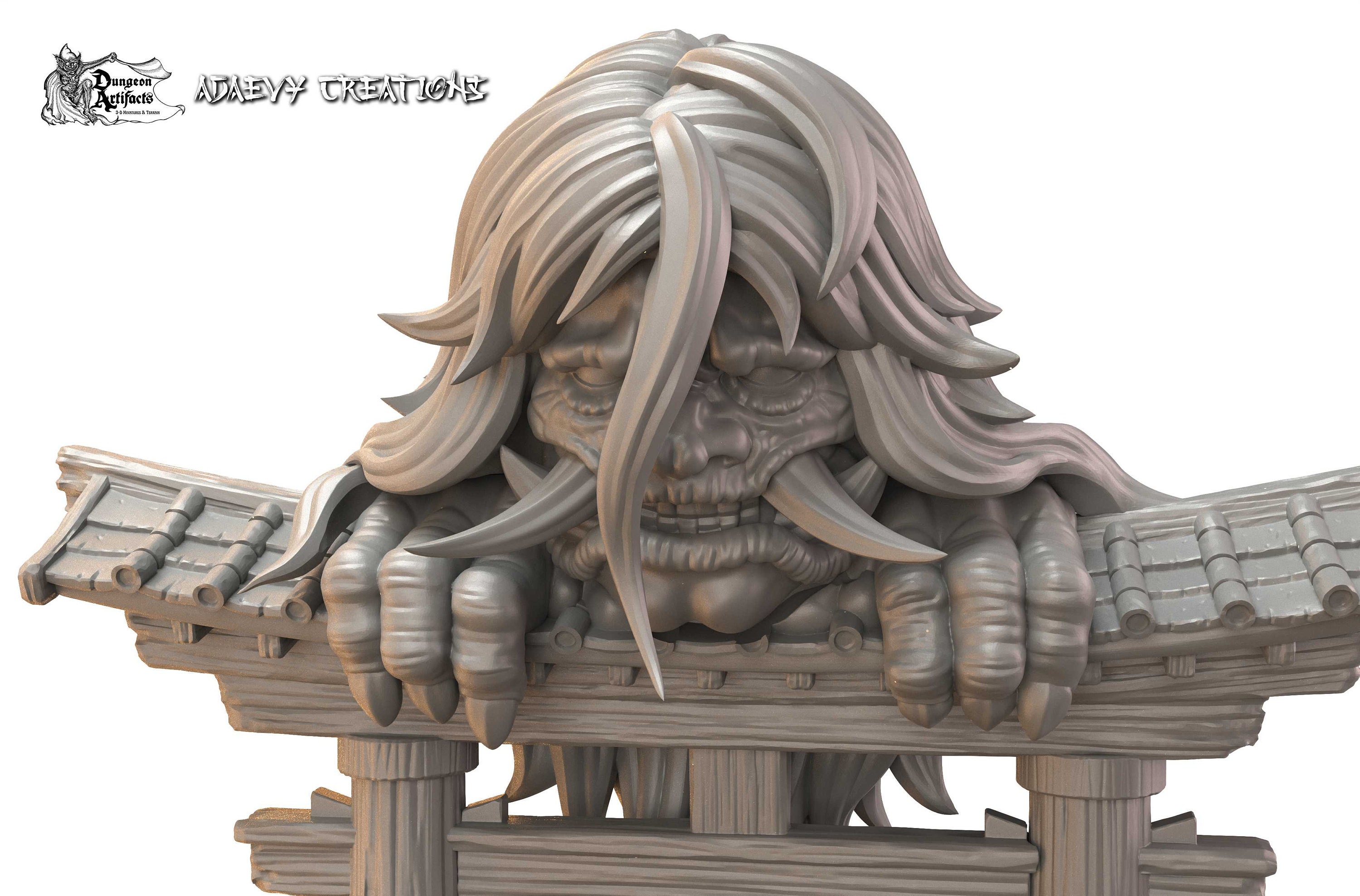 Otoroshi the Yokai Encounter Adaevy Creations Wargaming | Etsy