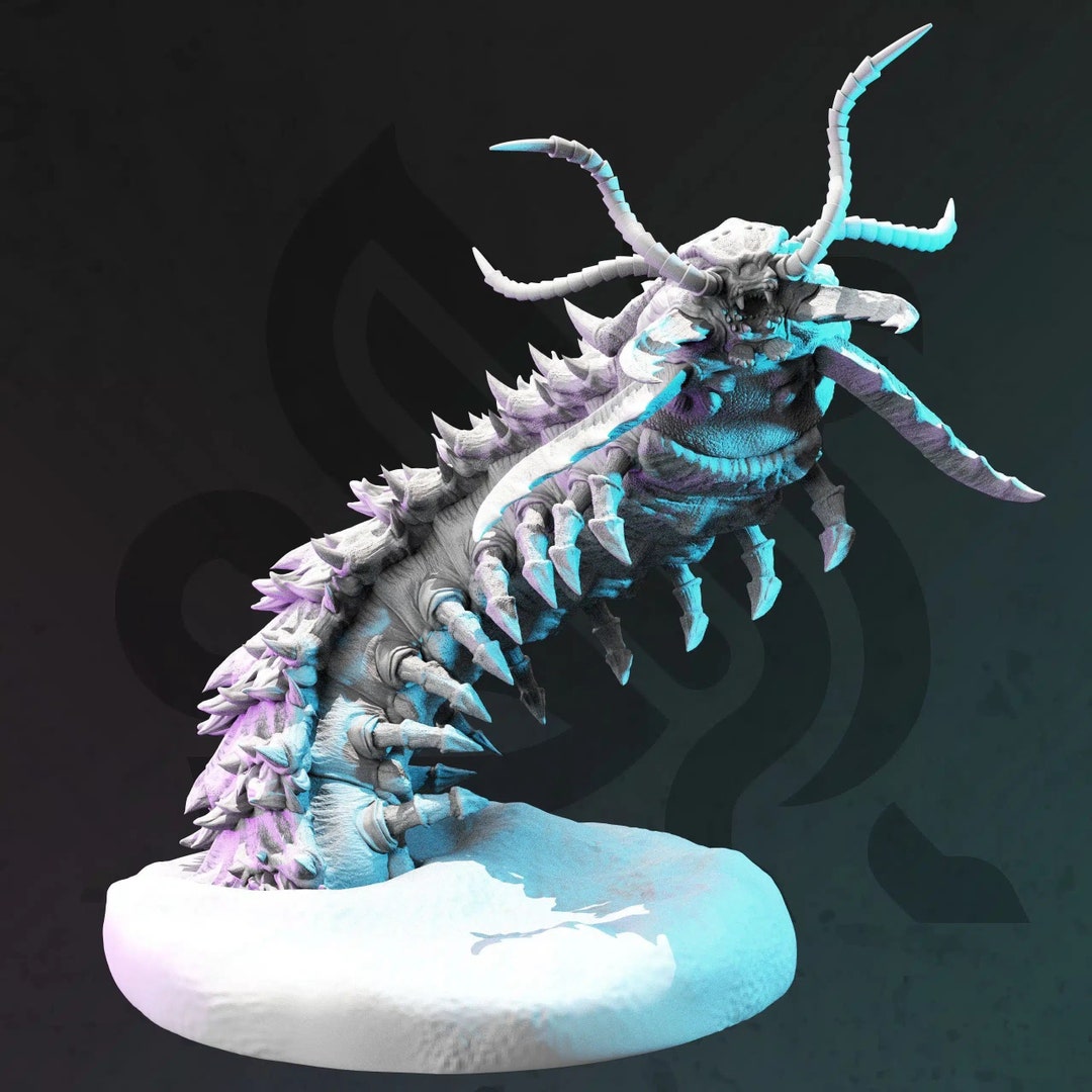 The Nix Centipede Giant Insectoid - Frozen Wastes - DM Stash ...