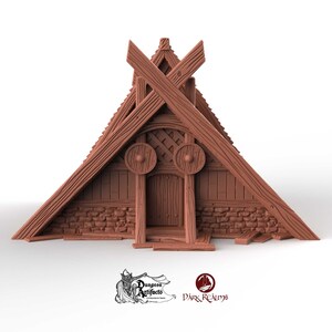 Norse House 4 - Odingard - Dark Realms Terrain Wargaming D&D Dnd - Etsy