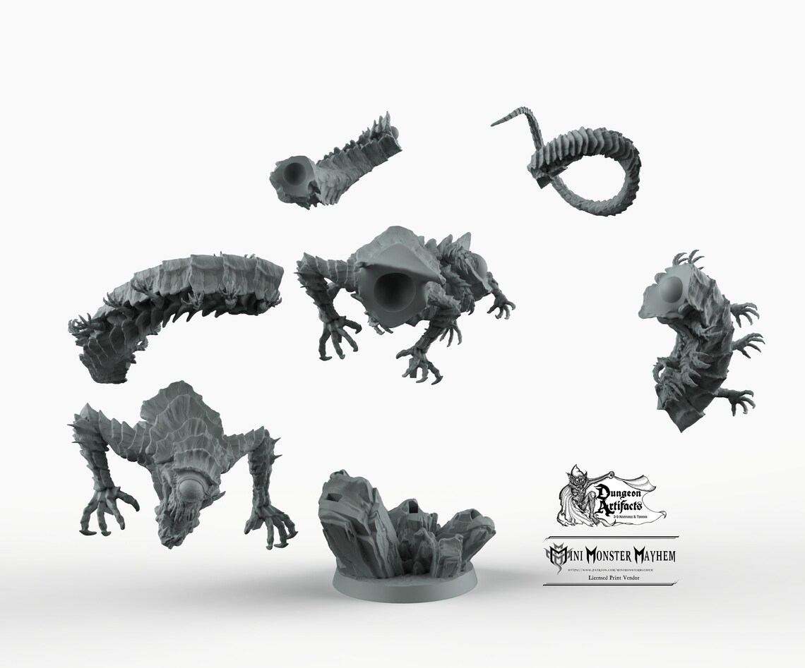Nothic Behemoth - Mini Monster Mayhem Wargaming Miniatures Games Undead ...