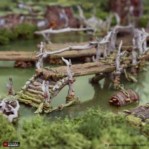 Swamp Walkways - the Gloaming Swamps - Printable Scenery Terrain ...