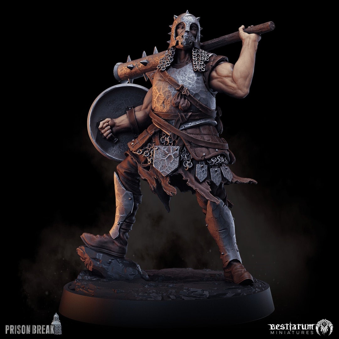 Bandit Guard | Prison Break | Bestiarum | Miniatures D&D Wargaming Dnd ...