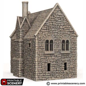 Norman Stone Manor - King and Country - Printable Scenery Terrain ...