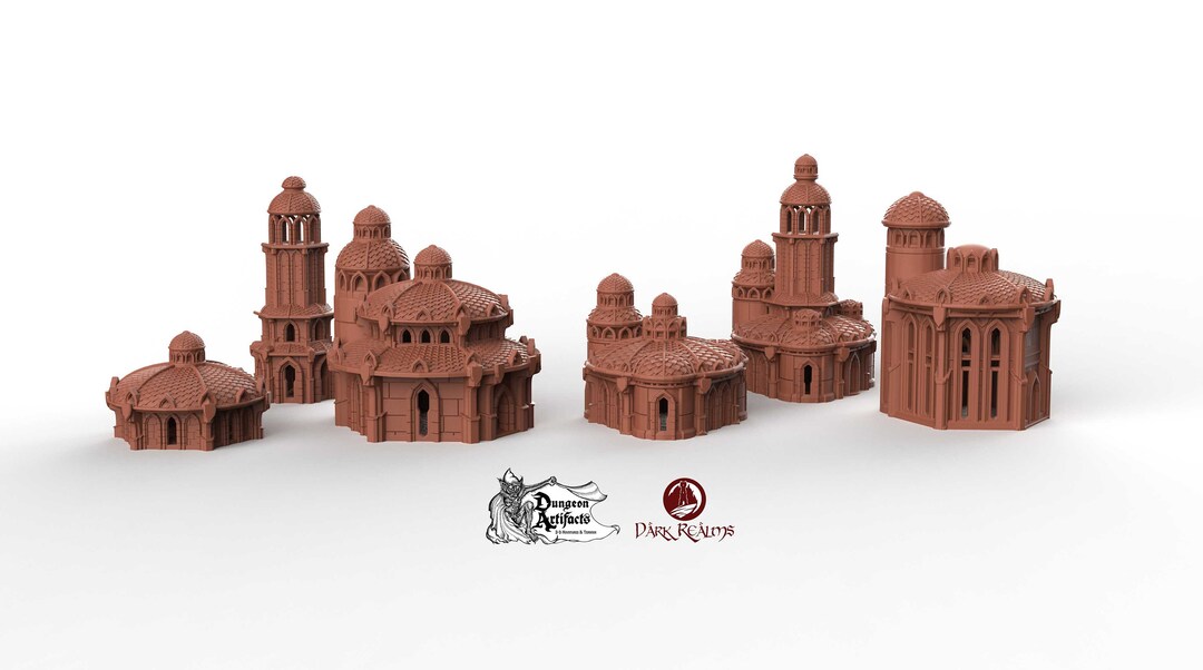 City of Atlantis - Atlantis - Dark Realms Terrain Wargaming D&D Dnd - Etsy