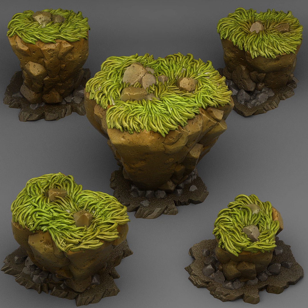 Fantasy Lost Rocks - Print Your Monsters - Wargaming D&D Dnd - Etsy