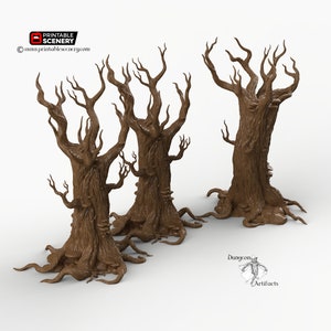 Gloomwood Trees - Dwarves, Elves and Demons - 28mm 32mm Wargaming ...