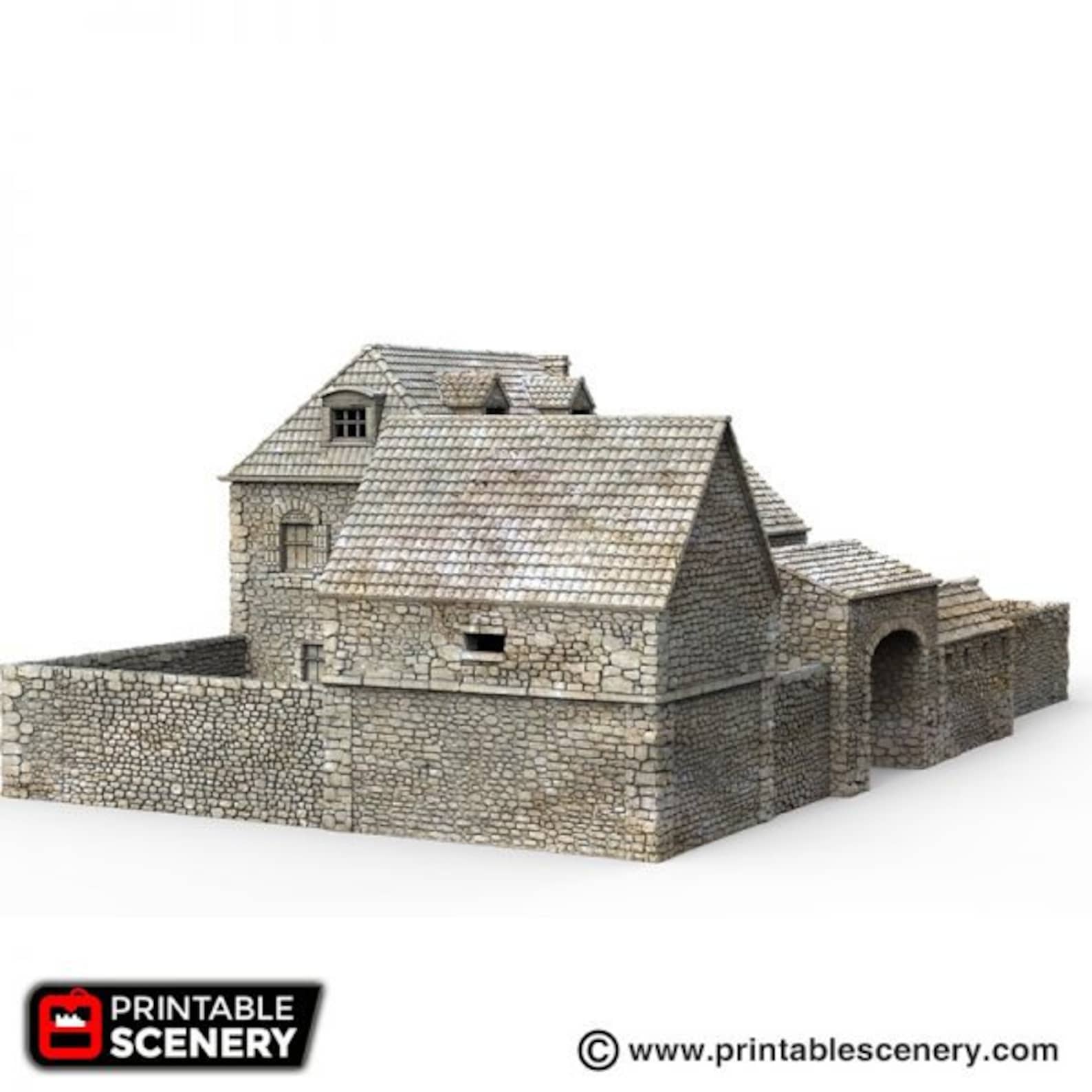 The Farm - Time Warp Wargaming French Terrain Scatter D&D Dnd 15mm 20mm ...