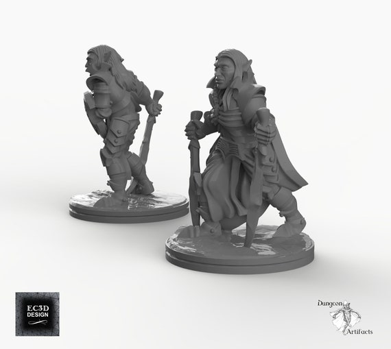 Miniature Toys Toys Tabletop 32mm Scale Roleplaying D&D Skyless Realm ...