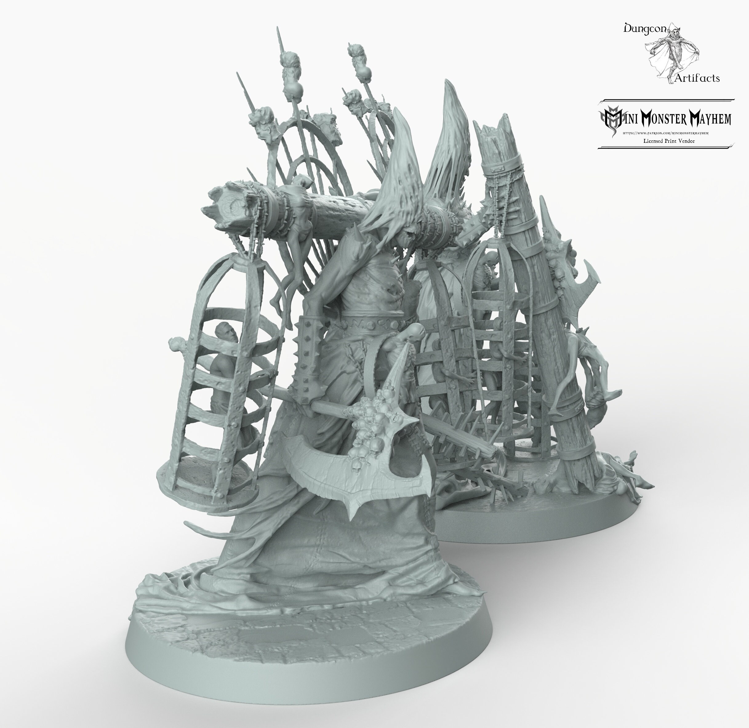 Executioner Mini Monster Mayhem Wargaming Miniatures Games - Etsy Hong Kong