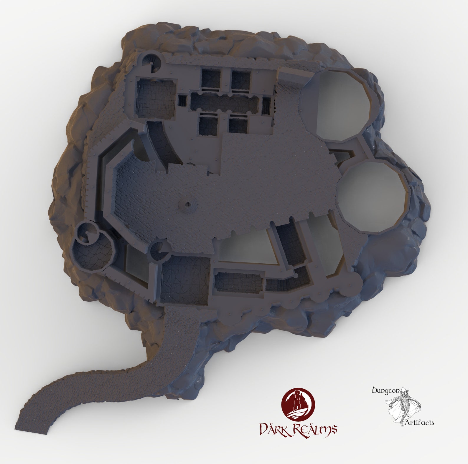 Dracul Base 15mm 28mm 32mm Dracula Dark Realms Medieval Scenery Dungeon ...
