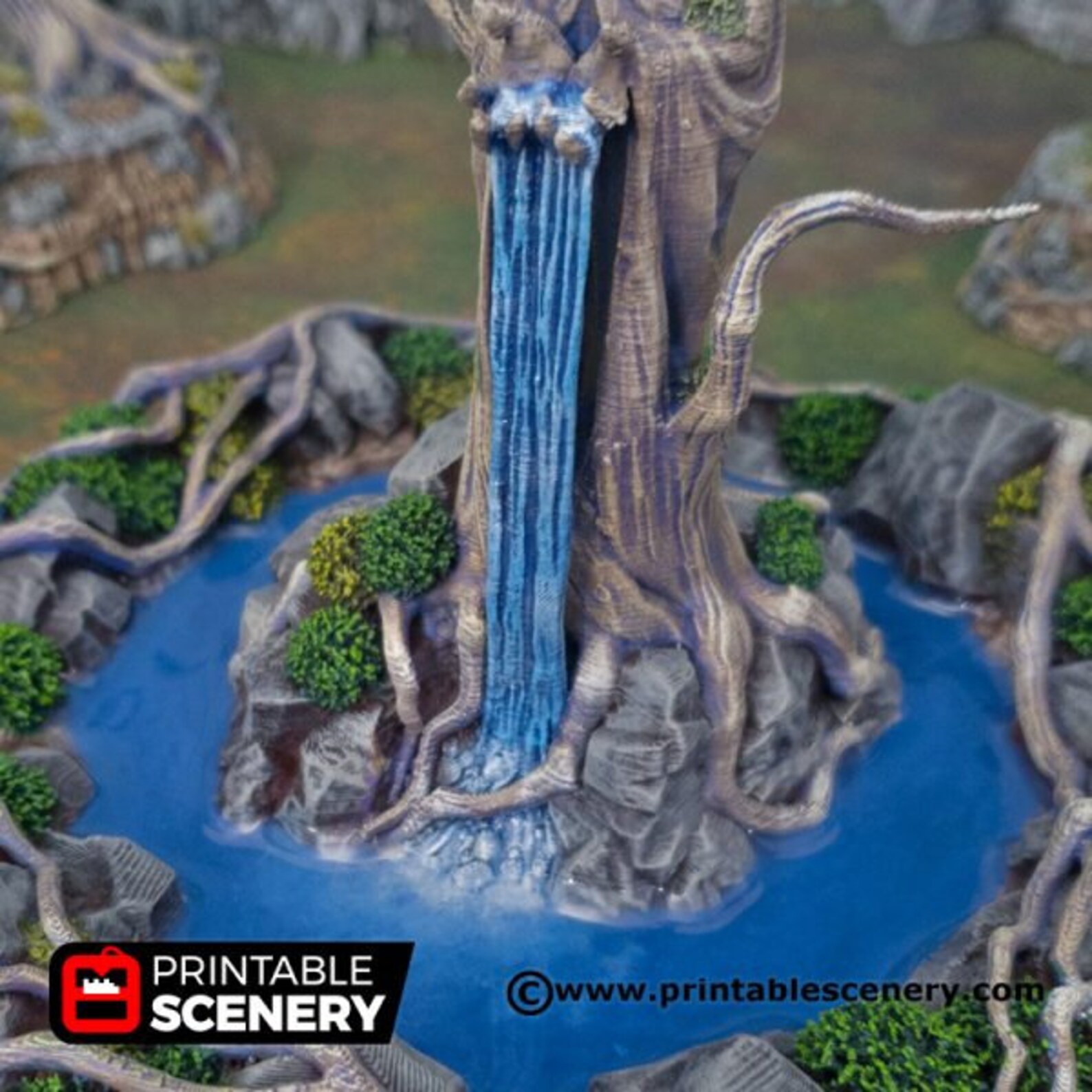 Feywood Shrine - Feywild Shrine - Shadowfey Wilds 15mm 20mm 28mm 32mm ...