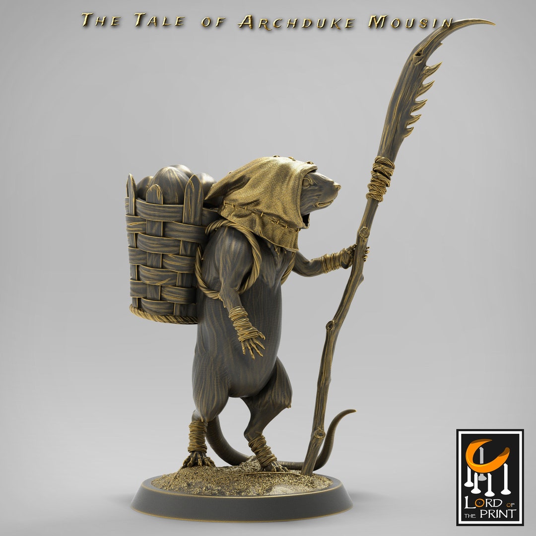 Mouse Farmer C - the Tale of Archduke Mousin - Lord of the Print ...