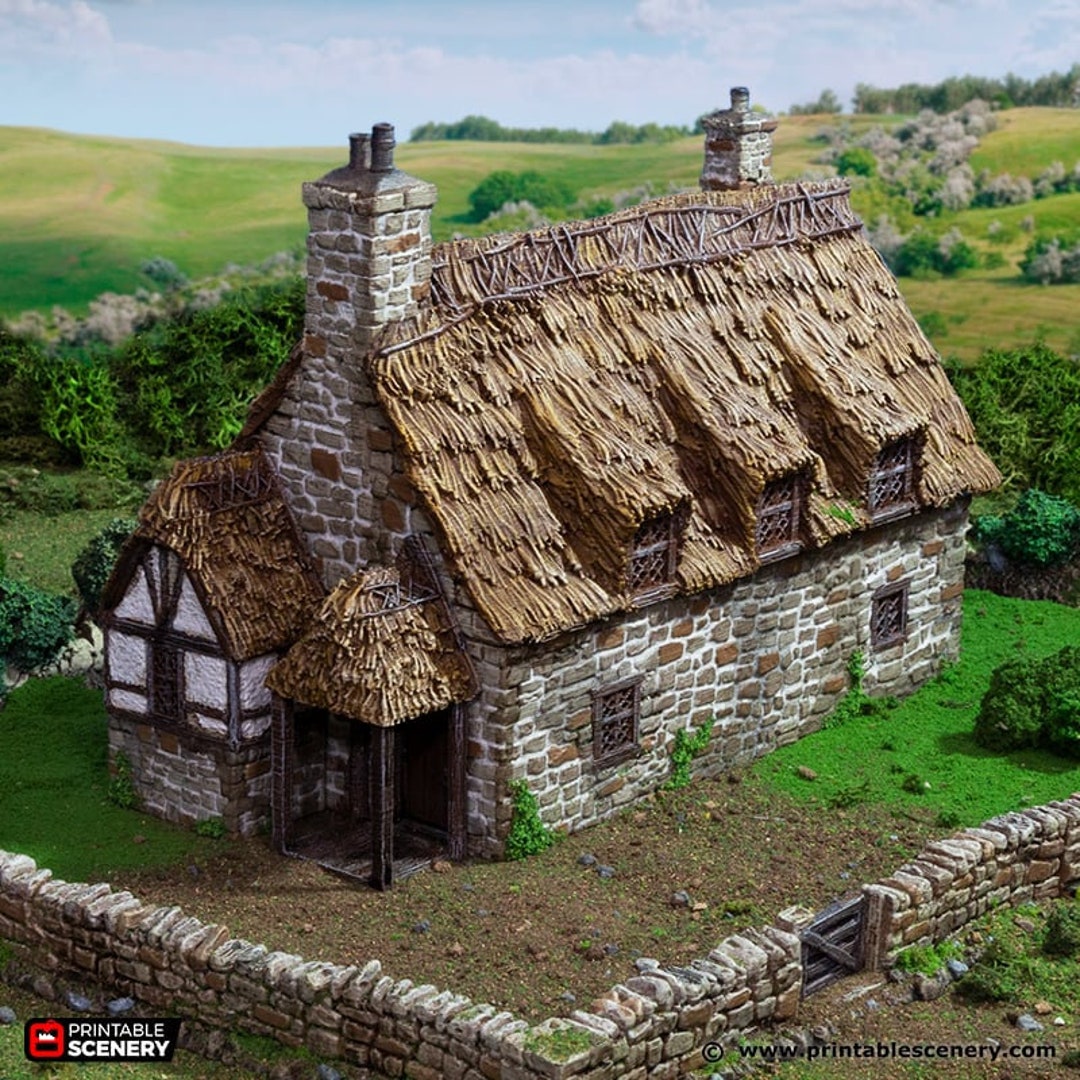 Country Manor - King and Country - Printable Scenery Terrain Wargaming ...