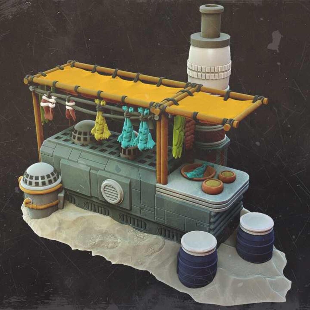 Del's Grill - Mos Jemra - Multiverse - Terrain Wargaming D&D Dnd - Etsy