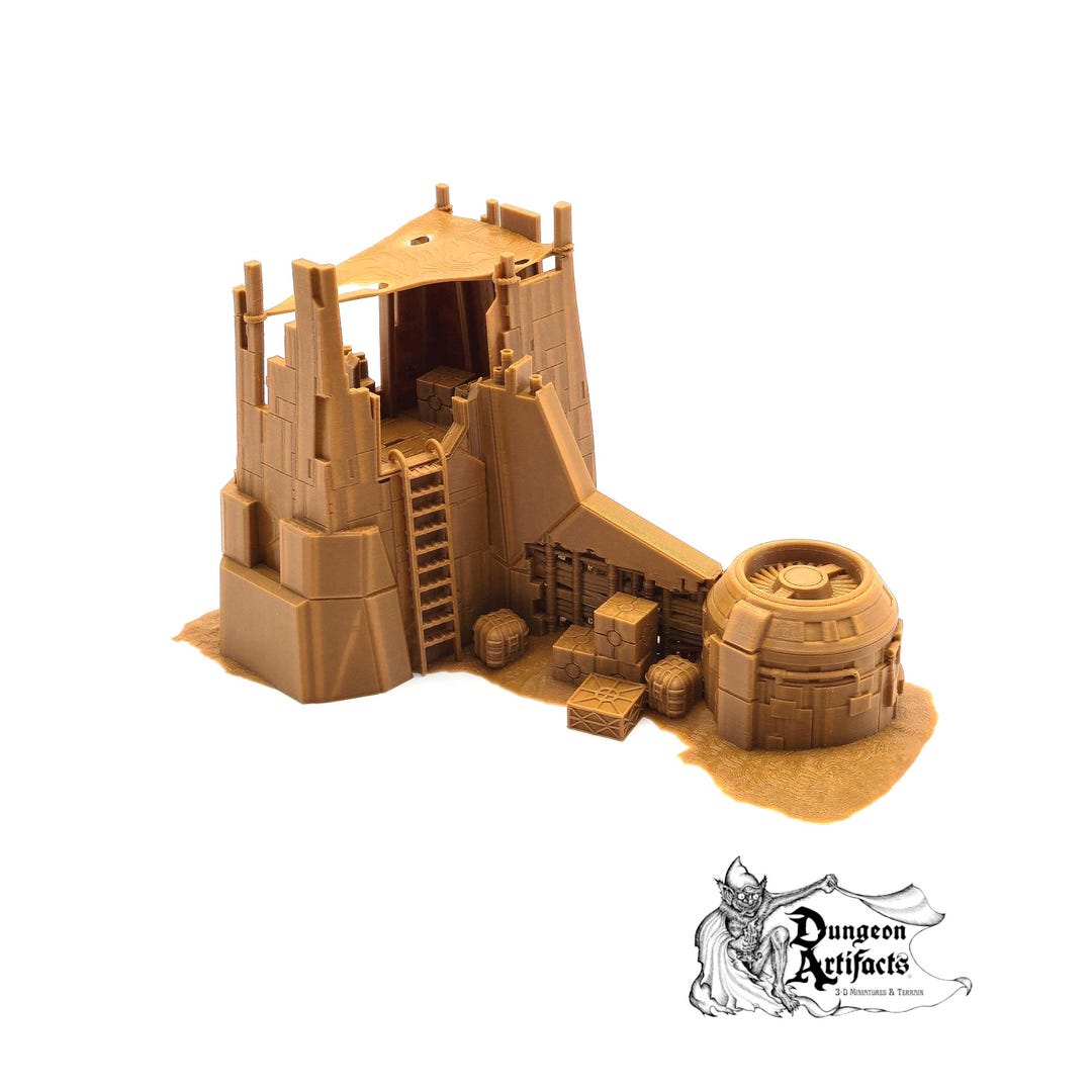 Supply Post - A Distant Outpost - Multiverse - Terrain Wargaming D&D ...