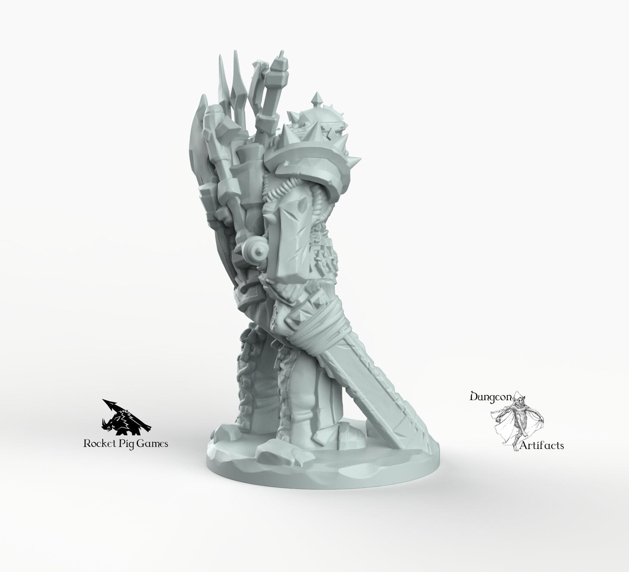 Orc Weaponsmaster Weaponmaster Weapon Master Miniatures | Etsy