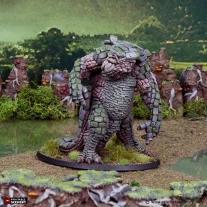Bridge Troll - the Gloaming Swamps - Printable Scenery Terrain ...