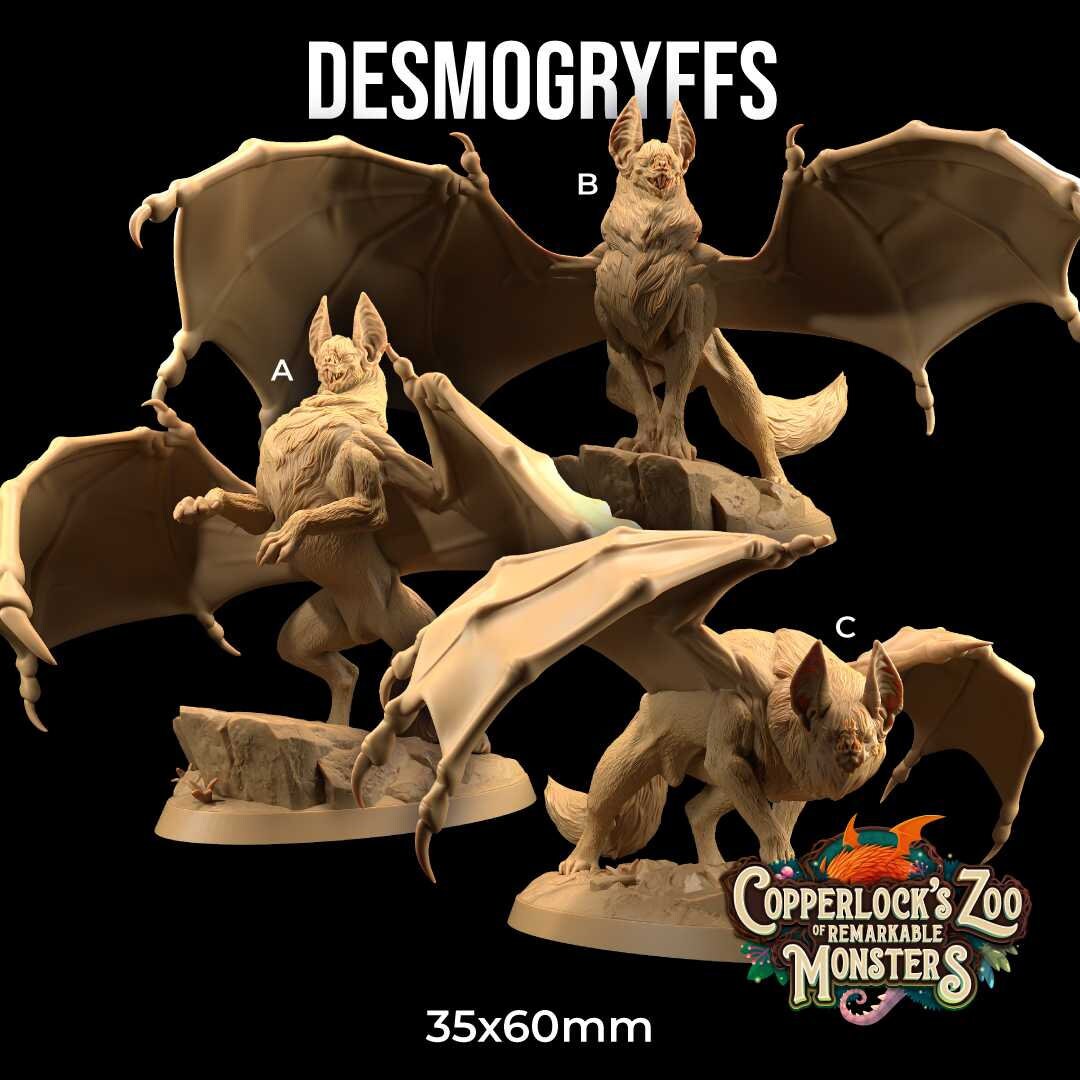Desmogryffs - Copperlock's Zoo - Dragon Trapper's Lodge Wargaming D&D ...