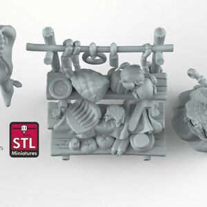Butcher - STL Miniatures Wargaming Forgotten Realms D&D Dnd Pathfinder ...