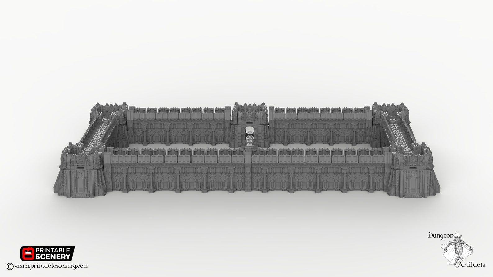 Sithic Fortified Walls Perimeter 15mm 28mm 32mm Printable - Etsy