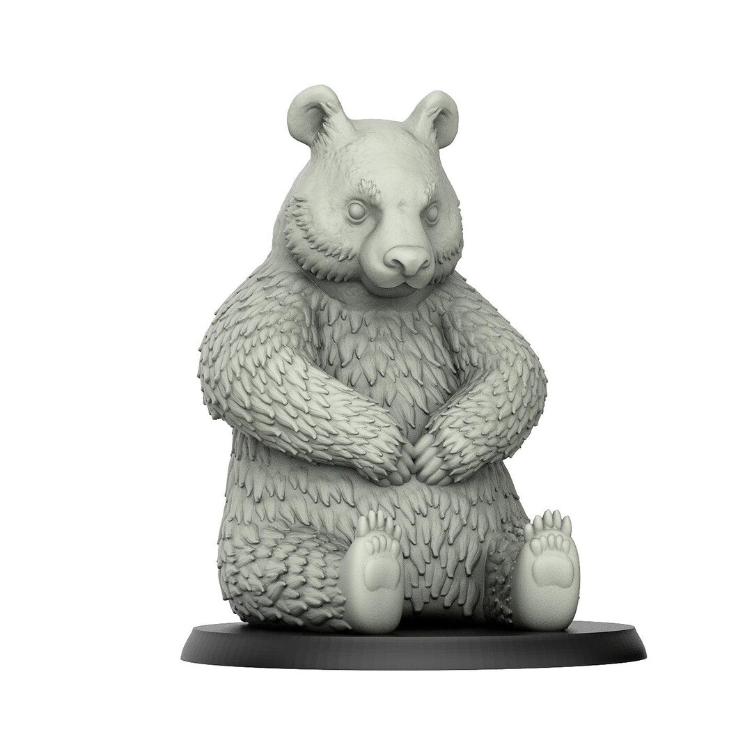 Panda - Wild Animals - 3D IP Studios - Terrain Wargaming D&D Dnd 28mm ...