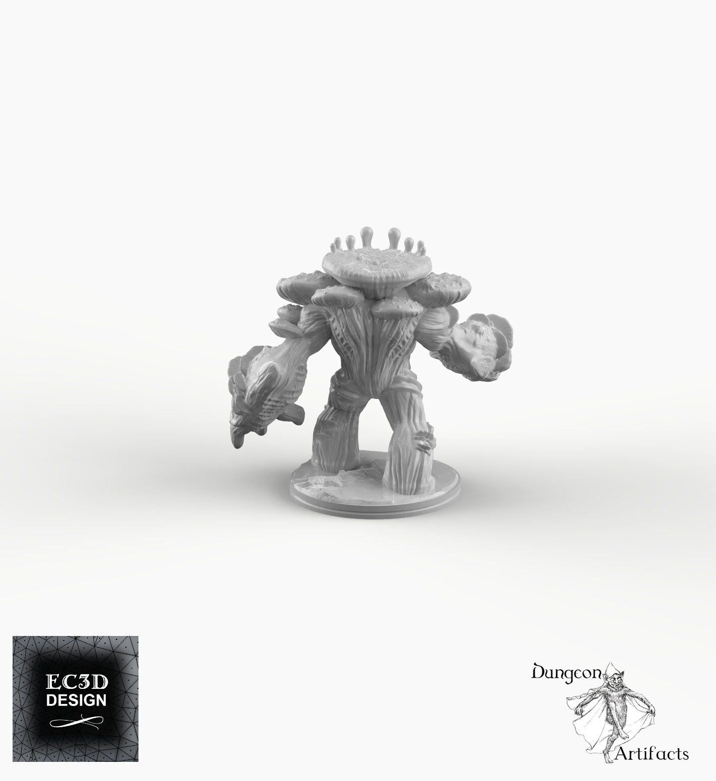 Myconid Behemoth - Fungal Behemoth EC3D Skyless Realms Wargaming ...