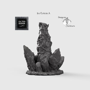 Ice Totems - 15mm 28mm 32mm Wilds of Wintertide Wargaming Terrain - Etsy