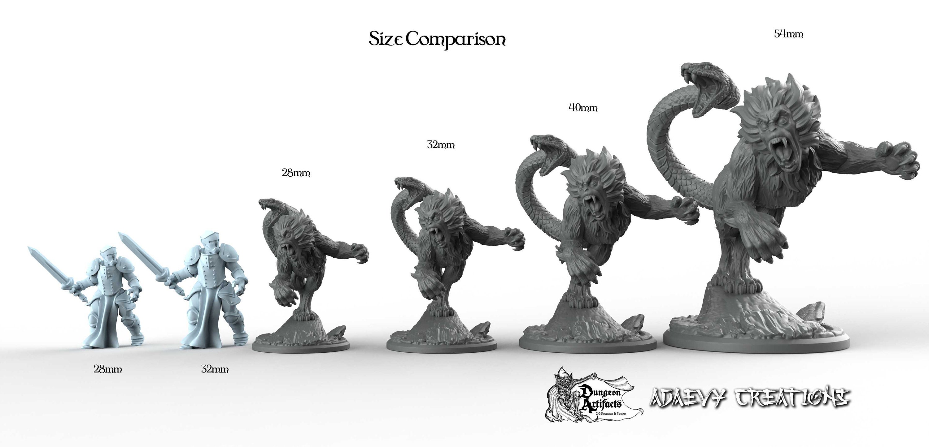 Nue - the Yokai Encounter - Adaevy Creations Wargaming D&D Dnd - Etsy