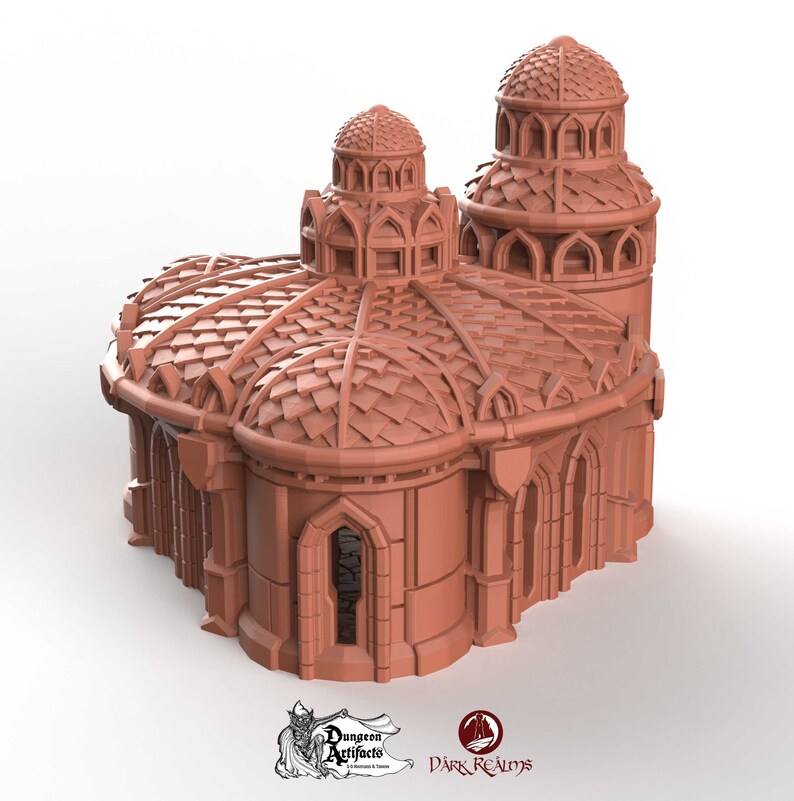 Atlantean Building 3 - Atlantis - Dark Realms Terrain Wargaming D&D Dnd ...