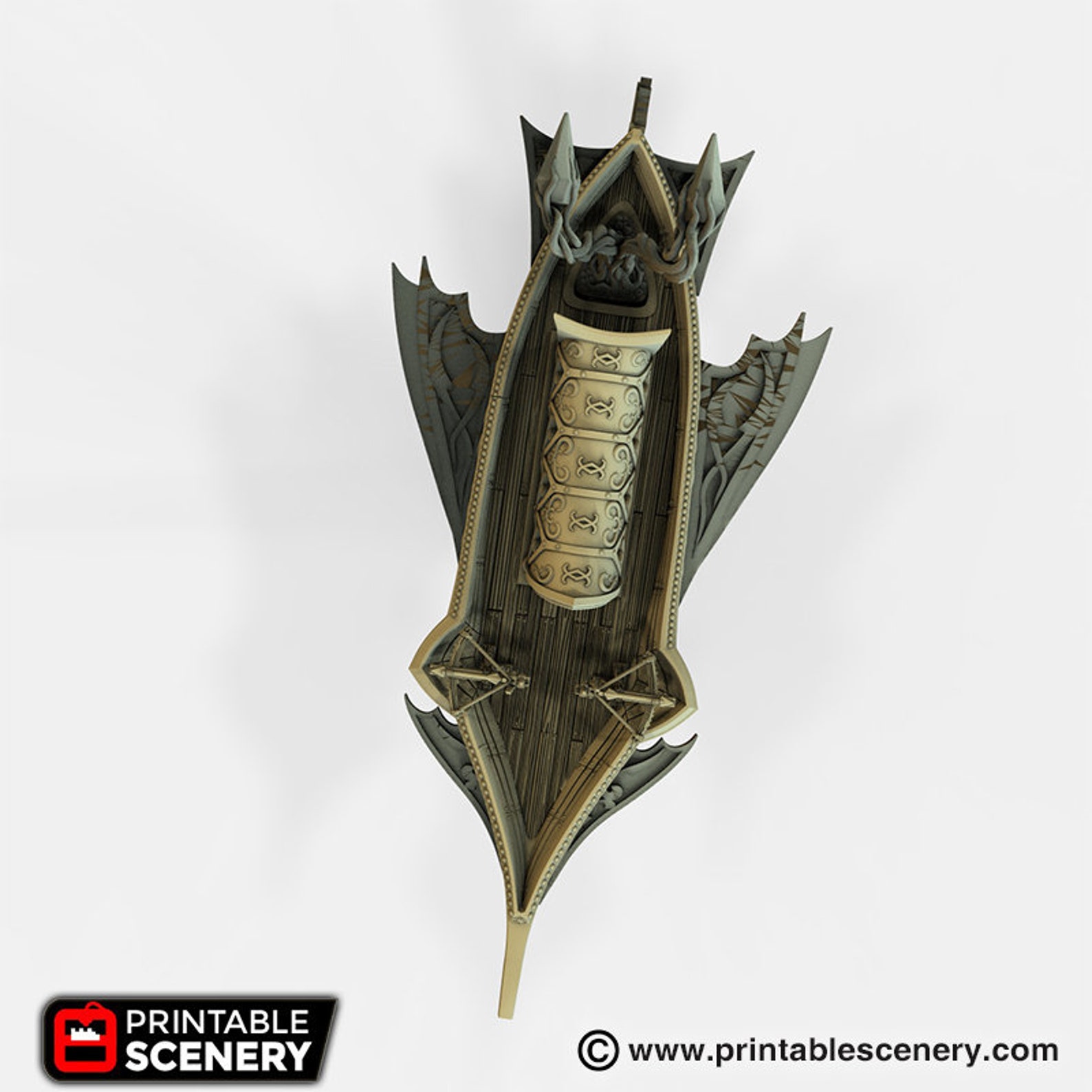 Sky Reaver Airship Dwarves Elves and Demons 28mm - Etsy