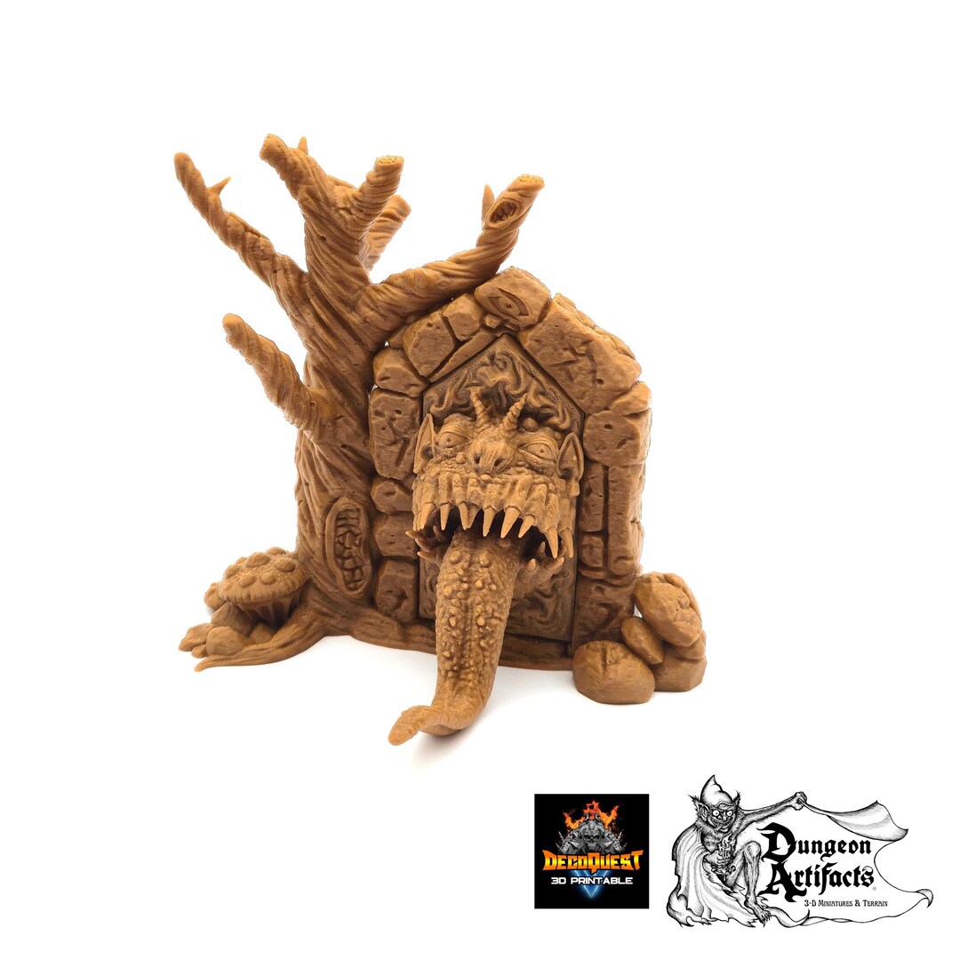 Mimic Gate - Decoquest Workshop - Terrain, Wargaming, D&D, Dnd - Etsy