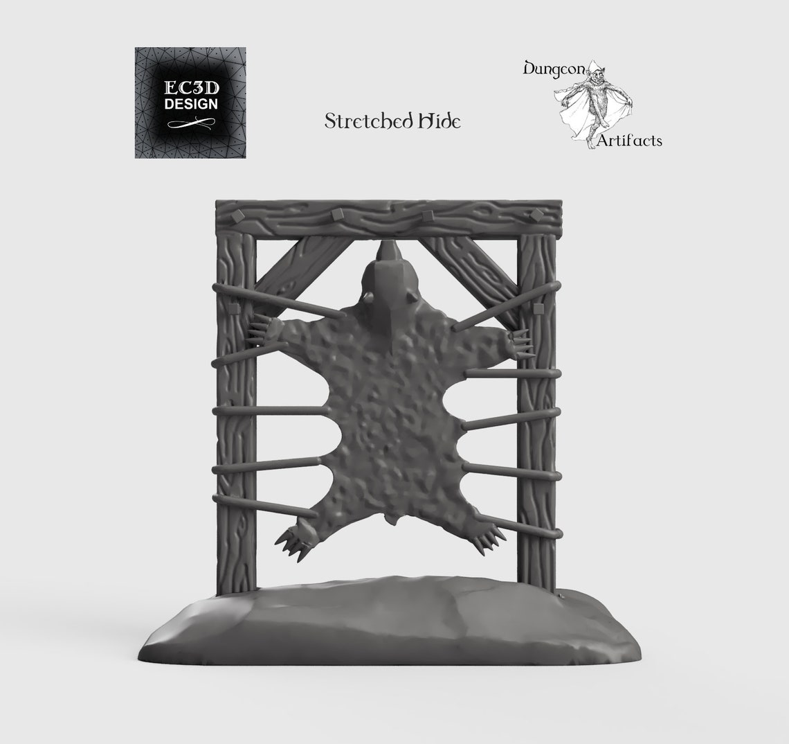 Stretched Hide 15mm 28mm 32mm Wilds of Wintertide Wargaming | Etsy