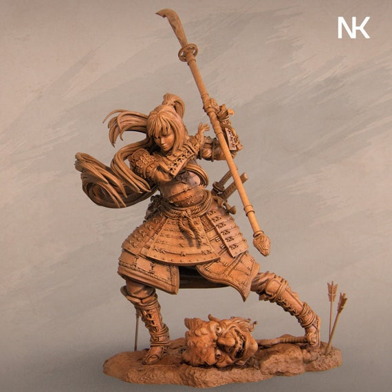 Akiko the Bounty Hunter Nerikson Wargaming D&D Dnd - Etsy