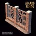 Wrought Iron Fence With Gate Set 2 - Asgard Rising - Wargaming D&D Dnd ...