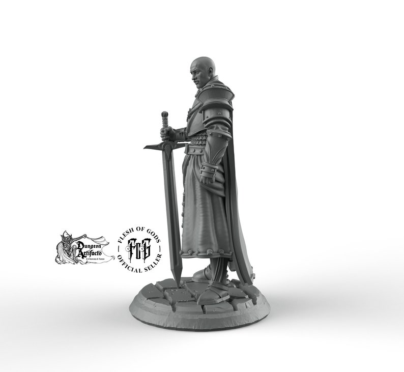 Knight Lord - Flesh of Gods Miniatures Wargaming D&D Dnd Pathfinder A ...